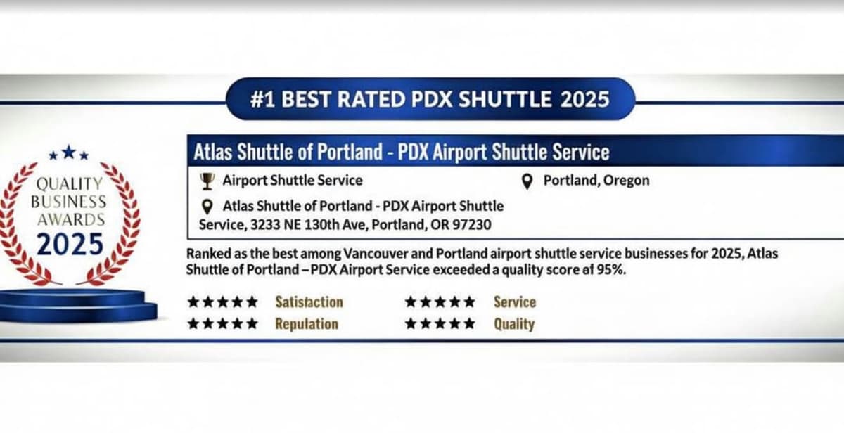 Portland PDX Airport Shuttle Service | Atlas Shuttle